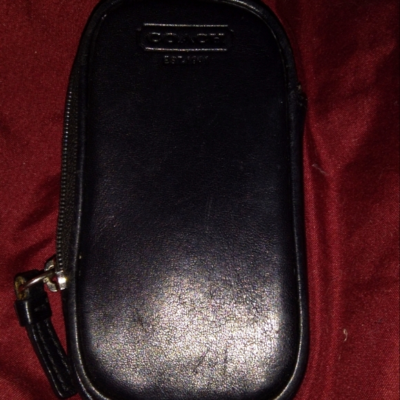 Coach | Bags | Coach Black Leather Coin Purse | Poshmark